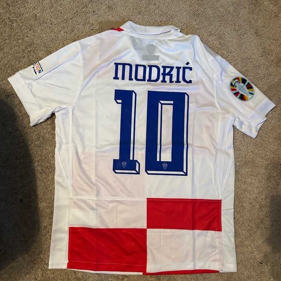 Nike | Shirts | Luka Modric Croatia Euro National Team Jersey | Poshmark